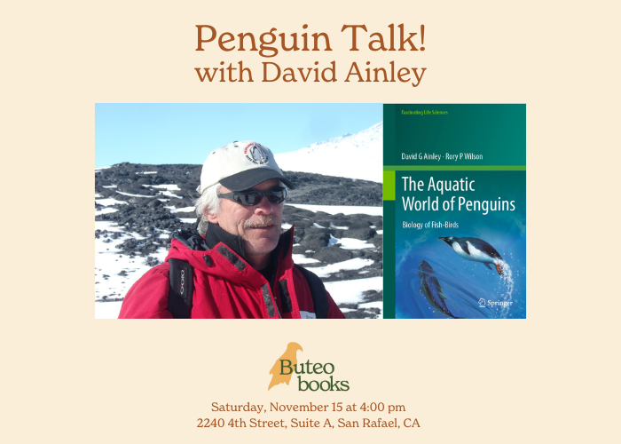 Author Event: Biology of Fish-Birds with David Ainley – Buteo Books